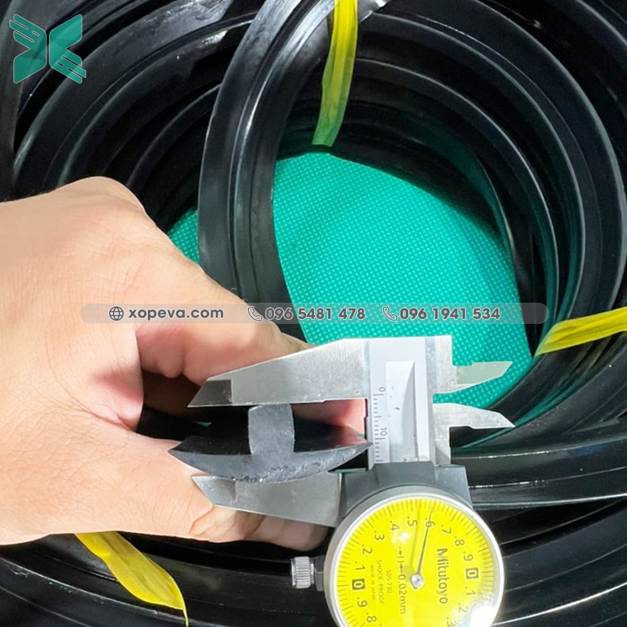 Gioăng cao su NBR chữ T 15x40x8 | Xốp Eva