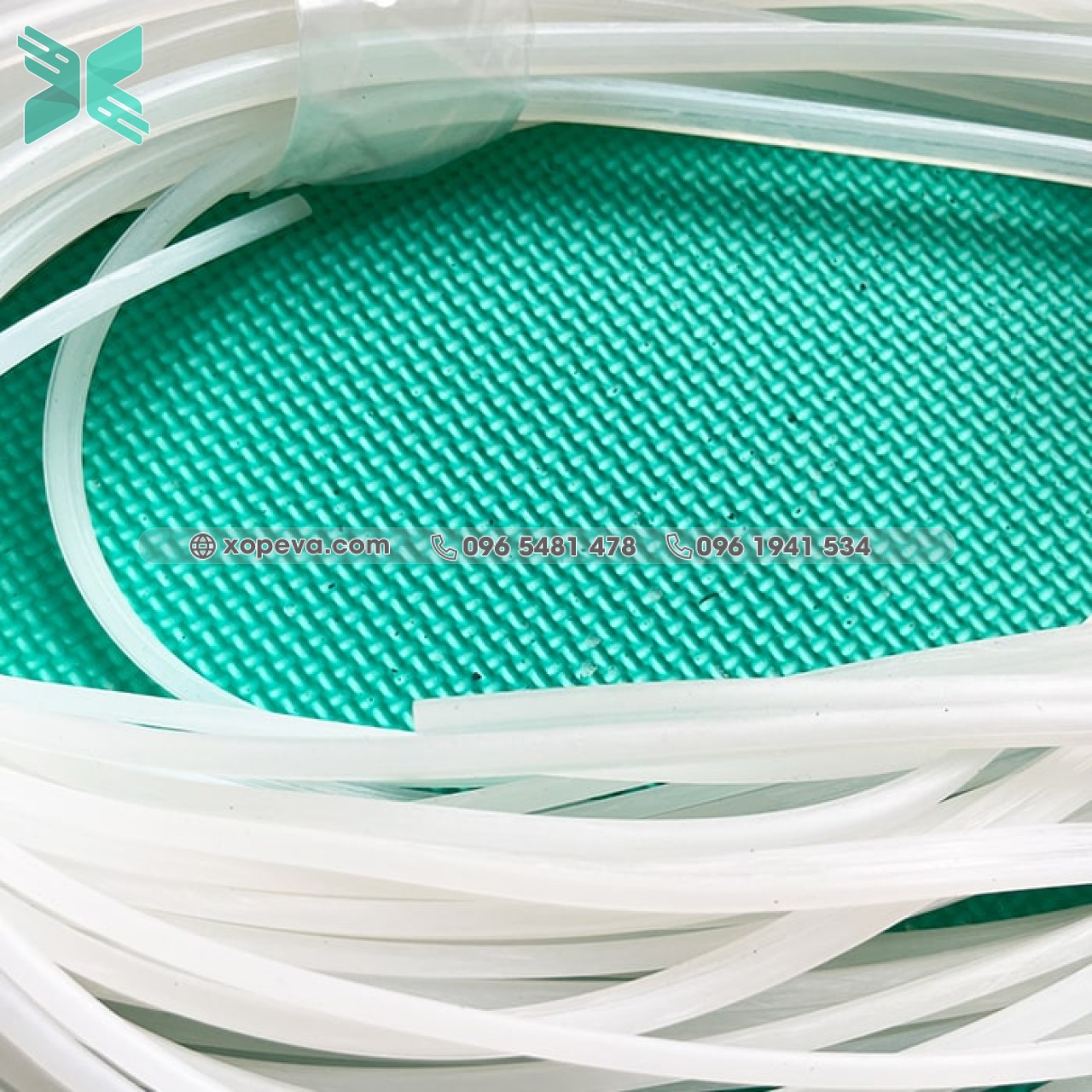 Gioăng silicon trắng trong chữ T 4x7.7x3.1 | Xốp Eva
